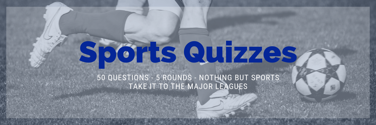 Sport Quiz Packs - 50 question sport quizzes – Instant Quizzes