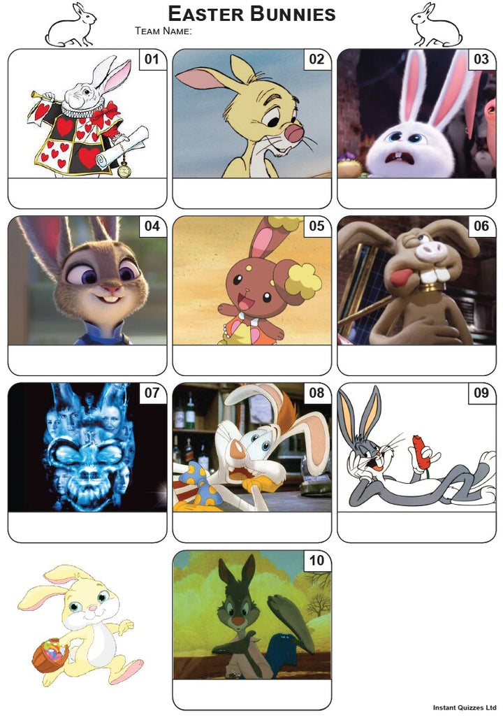 Easter Picture Rounds – Instant Quizzes