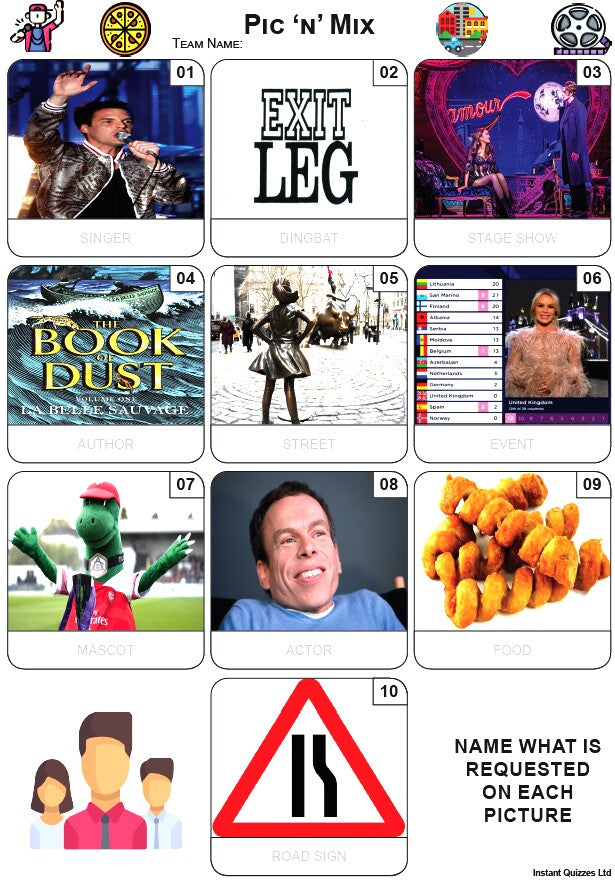 Connections quiz - an Only Connect style pub quiz round – Instant Quizzes