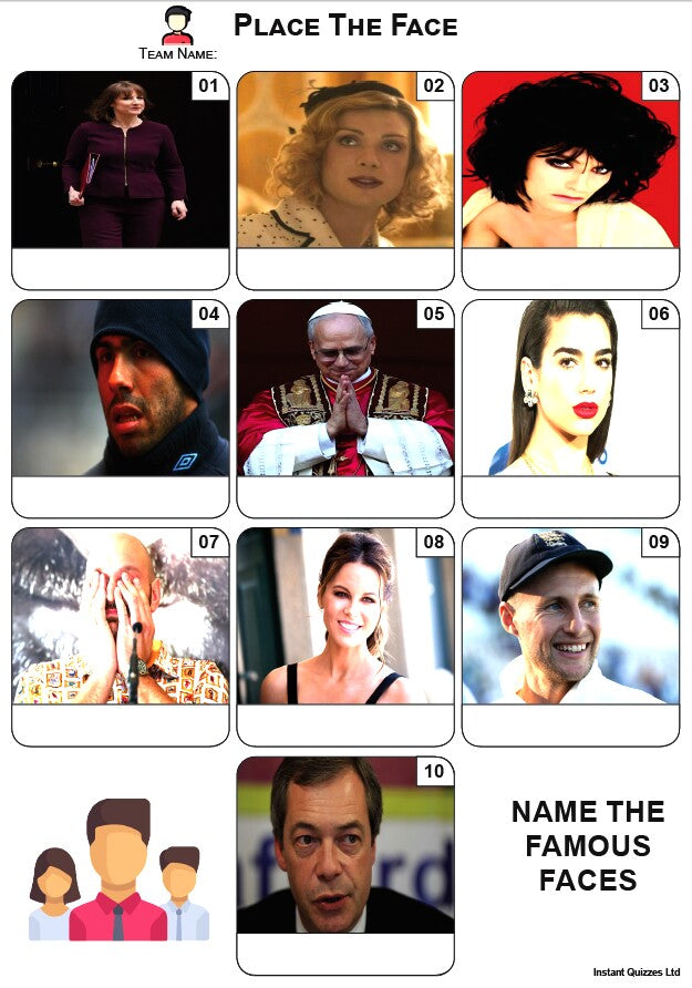 Picture Quizzes – Instant Quizzes