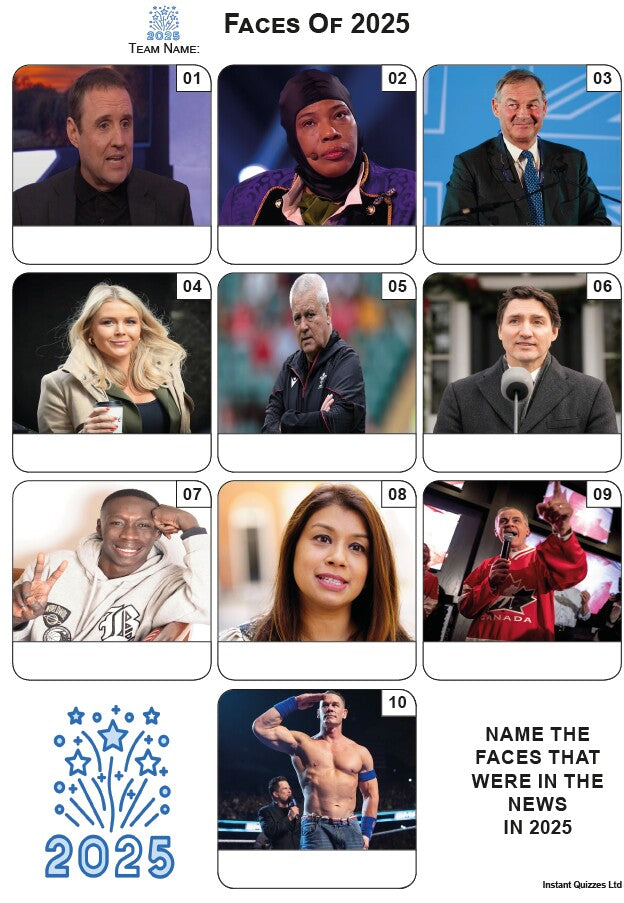 Mixed Bag Quiz Pack 3545 - Five rounds of Mixed Bag/General Knowledge ...