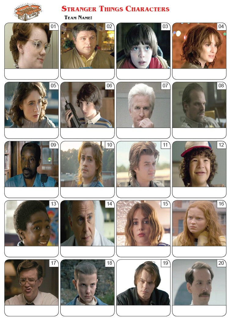 Stranger Things Quiz Pack – Instant Quizzes