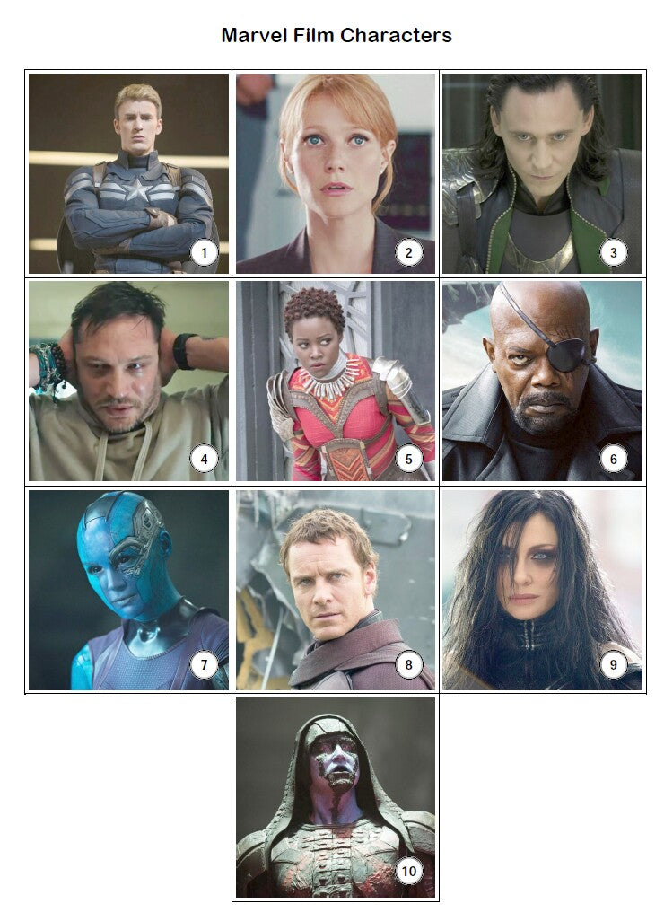 Marvel Quiz Pack 2 – Instant Quizzes