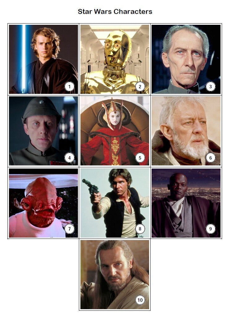 Star Wars Quiz Pack 1 – Instant Quizzes